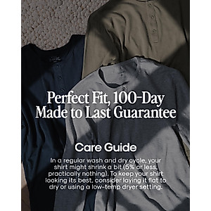 True Classic Mens Long Sleeve Thermal Tee Shirts - Crew Neck Long Sleeve Thermal T Shirt - Regular, Pack of 1, Charcoal Heather Gray, XXL