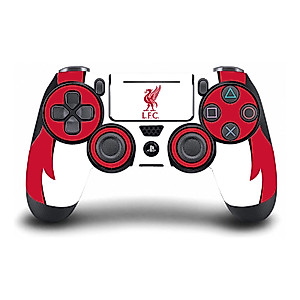 Head Case Designs Officially Licensed Liverpool Football Club Side Details Art Vinyl Sticker Gaming Skin Decal Cover Compatible With Sony PlayStation 4 PS4 DualShock 4 Controller