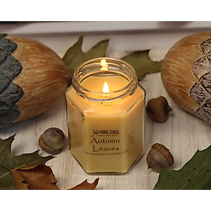 Autumn Leaves Scented Blended Soy Candle by Just Makes Scents