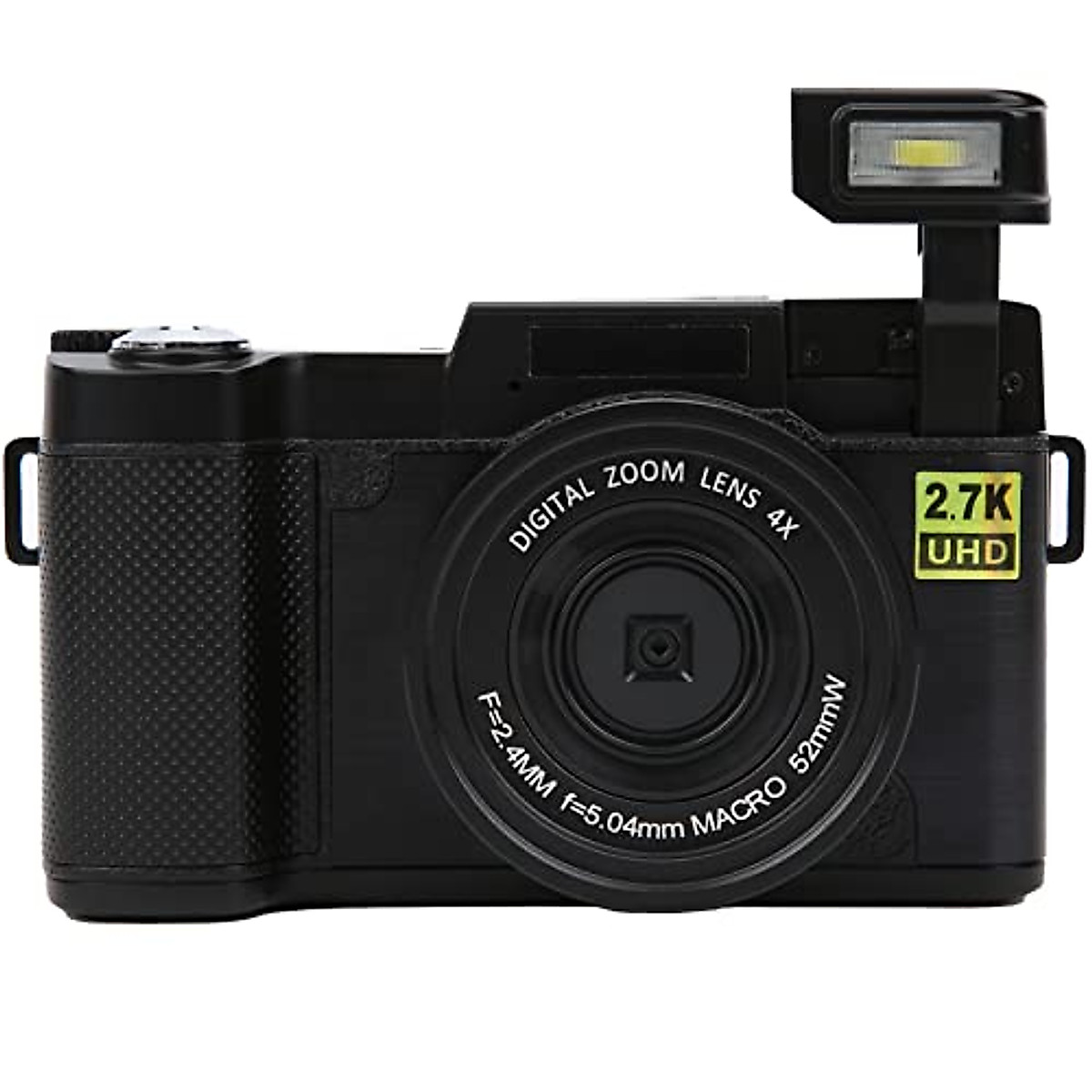 Digital Camera,Digital Camera 3in LCD Screen 180 Degree Rotation 2.7K 48MP High Definition USB Charging