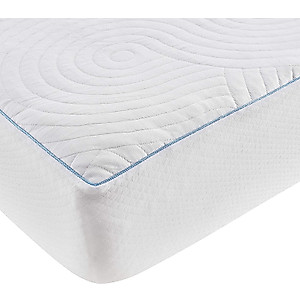 Tempur-Pedic Cool Luxury Mattress Pad, King, White