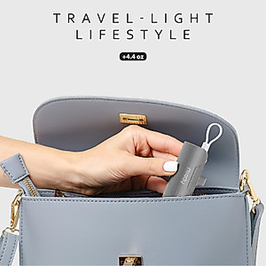 Miady 5000mAh Mini Portable Charger for iPhones, MFI-Certified Portable Phone Charger, Backup Battery Pack Charger Compatible with iPhone 14/13/12/11/X/XS/XR/8/7/6/5 Series (Silver)