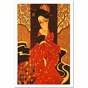 Geisha In Red