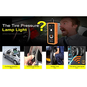 VXDAS TPMS Relearn Tool for GM Tire Pressure Monitor System Sensor TPMS Reset Tool GL50448 Programming Training Activation Tool for GM Chevy Vehicles Upgrade OEC-T5 EL50448