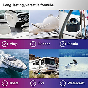 3M 09023 Marine Vinyl Cleaner, Conditioner, & Protector, 8.45 fl oz