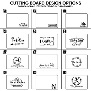 Personalized Mr and Mrs Cutting Board Wedding Gift for Couple Custom Cutting Board Housewarming Gift