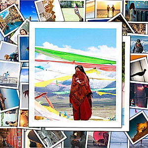 Absonic 4 Pack Compatible Ink Cartridges Replace for Canon Selphy KP-108IN KP108 Color Ink Cassette 4x6 Inch for Selphy CP1300 CP1200 CP1500 CP800 CP900 Wireless Compact Photo Printer (Without Paper)