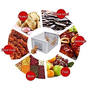 Rat Trap,Mouse Trap,trampas para ratas y ratonesm,Stainless Steel Mousetrap Automatic Continuous Cycle Mouse Trap Household Rat Catching Artifact Mousetrap (J)