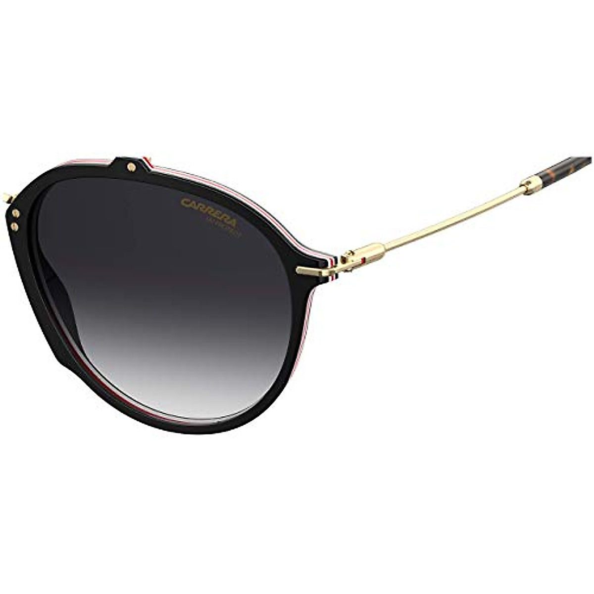 Carrera Modern Round Sunglasses, Multicoloured (Blk Havan), 55