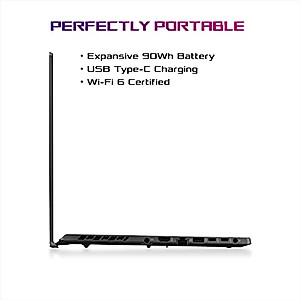 ASUS ROG Zephyrus G15 Ultra Slim Gaming Laptop, 15.6” 165Hz QHD Display, GeForce RTX 3080, AMD Ryzen 9 5900HS, 16GB DDR4, 1TB PCIe NVMe SSD, Wi-Fi 6, Windows 10, Eclipse Gray, GA503QS-BS96Q