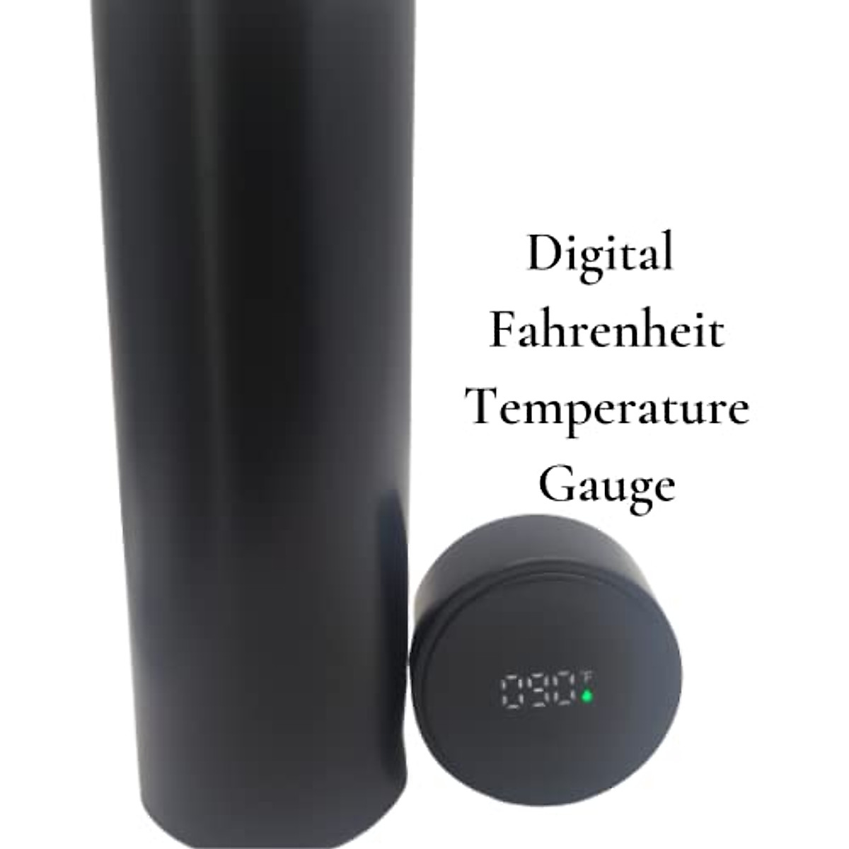 Shari’s Tea – Temperature Controlled Thermos with Infuser - Smart Coffee and Tea Thermos with LED Temperature Display in Fahrenheit, Insulated Bottle Stay Hot or Cold for up to 24 Hrs.