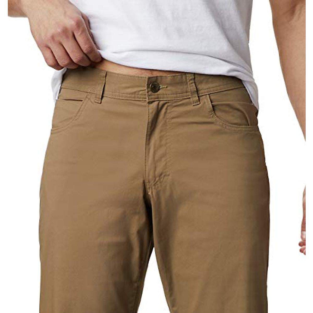Columbia Men's Rapid Rivers Pant, flax, 36W x 30L