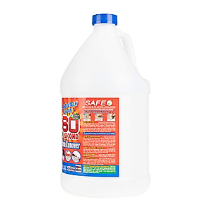 Amazing 60 Second Stain Remover - Commercial Strength - Powerful, Natural Enzymes Remove Food, Grease, Pet Stains & More - Non-Toxic/Eco Friendly - USA Made (128oz Bottle - Save 50%)