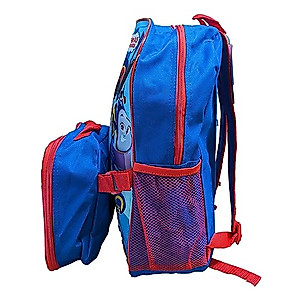 Ruz Thomas Train and Friends 16 Inch Backpack with Detachable Lunch Box