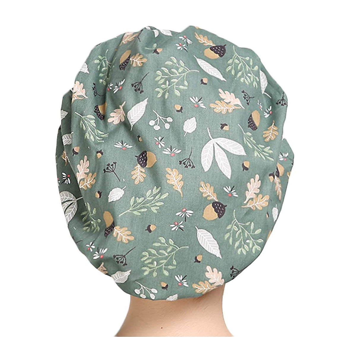 DREYOLIFE 3 Piece Bouffant Hats Cotton Sweatband Value Set