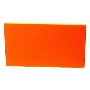 Falken Design falkenacrylic_9096_118_6x6 Acrylic Sheet, Plastic/Plexiglas/Lucite, 6" x 6-1/8", Neon