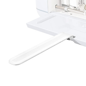 Lenink Extension Tray Extender Compatible with Cricut Maker 1/3, Cutting Mat Extender Holder Hanger for 12"x24" and 12"X12" Cutting Mat White