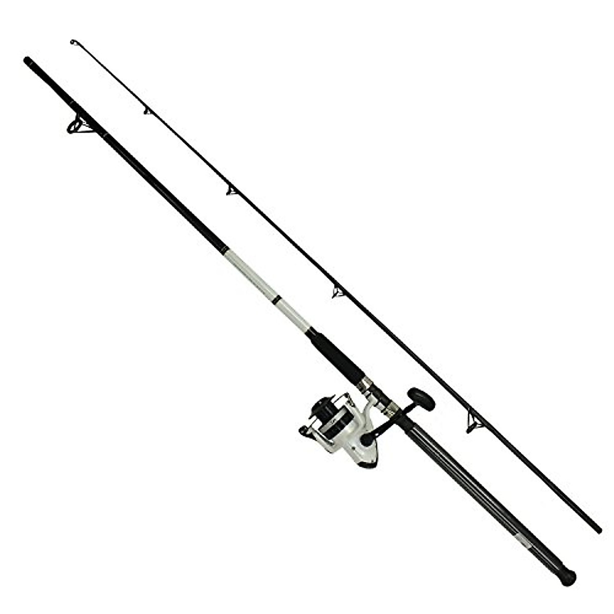 Daiwa DWB40-B/F702M D-Wave Saltwater Spinning Combo, 1 Bearing, 7' Length, 2Piece Rod, Medium Power, Fiberglass Blank Material