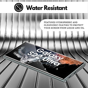 Cbus Wireless [2-Pack] Glass Screen Protector for Samsung Galaxy S22 Ultra