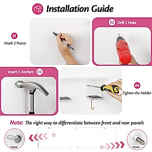 Belicheto Acrylic Storage Holder Compatible with Dyson Airwrap Styler Attachments Organizer Rack for Wand Barrels Brushes, Clear