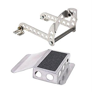 Deluxe Lightweight Sprint Car Pedal and Aluminum Heel Riser