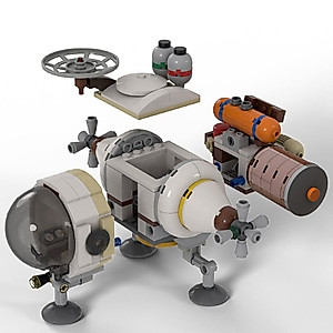 Outer Planet Wilds Ship Building Block Set Toys, OW Echoes of The Eye Spaceship Model, Explore The Universe Space Game Spaceship Toy Suitable for Boys Girls Adult (243 PCS)