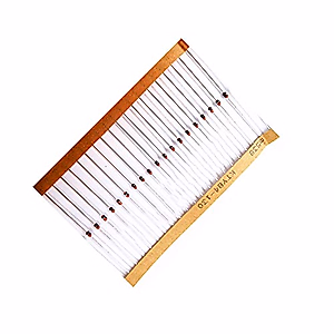 Taidacent 10 Pcs KTY84-130 Silicon PTC Temperature Thermistor Sensor Linear PTC Thermistor Used in Motor Servo KTY84 Silicon Temperature Sensors