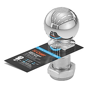 CURT 48830 Replacement 2-5/16-Inch Pintle Hitch Ball, 16,000 lbs, 1-1/4-Inch Shank Diameter