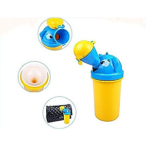 TRAVEL AID Portable Emergency Urinal Toilet Potty for Baby Child and Kids Car Travel and Camping and Toddler Pee Pee Training Cup for Boys