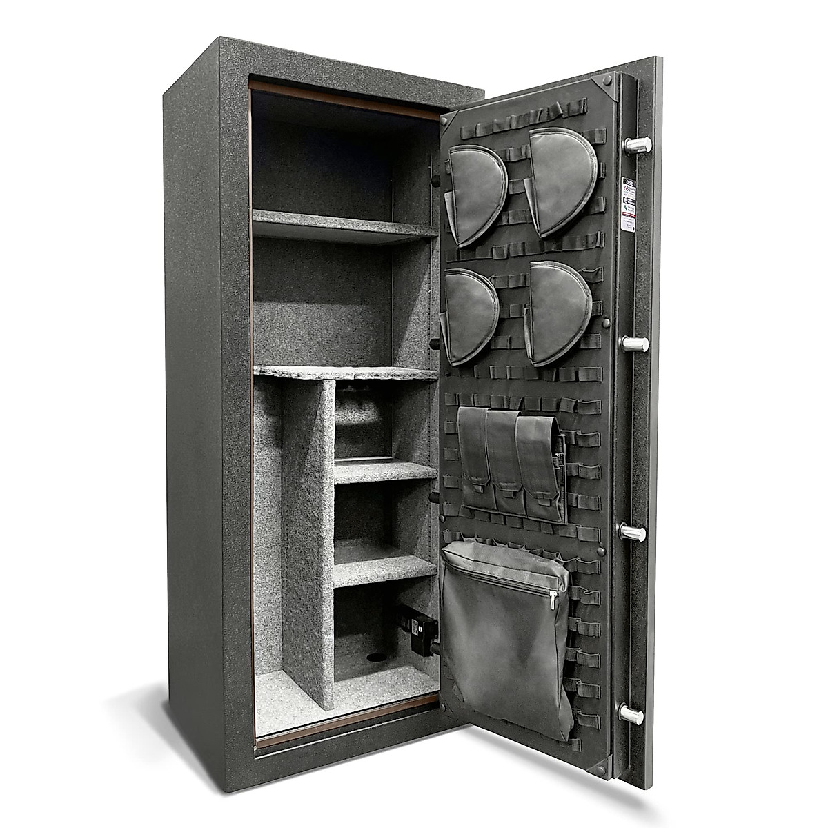 Stealth EGS23 Gun Safe Essential 23 Safe with 30 Minute Fire Protection CA DOJ Approved & 23 Long Gun Storage
