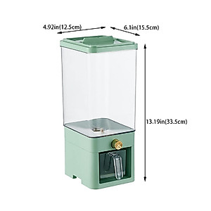 MYBAQ,Rice Storage,Large Rice Container,Rice Storage Container,Containers For Food,Cereal Containers Storage.-4.92*6.1*13.19in(12.5*15.5*33.5cm)-Can Be Used To Store Rice,Mung Beans,Red Beans,Barley.