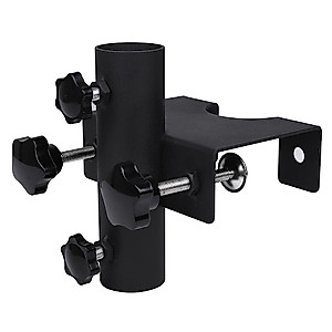 VANROUG Heavy Duty Parasol Holder Patio Umbrella Stand Mount Umbrella Stand Bench Buddy Umbrella Holder Fixed Clip Umbrella Clamp for Deck,Chair,Desk,Dock,Beach Courtyard Balcony,Boats,Tailgates