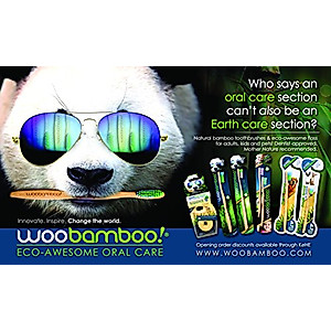 WooBamboo! Vanilla Mint Toothpaste - Naturally Derived, Fluoride Free, Vegan, Gluten Free