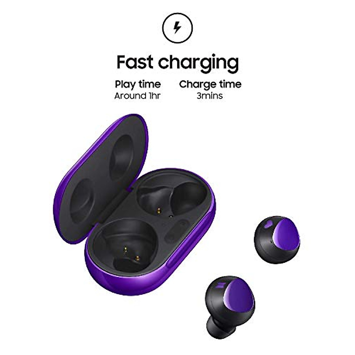 SAMSUNG Galaxy Buds+ (Wireless Charging Case Included) – BTS Edition - US Version (Renewed)