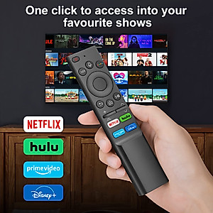 New Replacement Voice Remote for Samsung TVs, only for Samsung-TV-Remote with Voice Function, for Samsung QLED UHD HDR FHD 4K 8K Smart TV