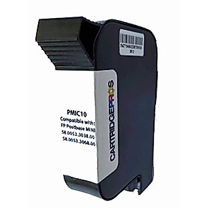 Made in The USA - Compatible PMIC10 Ink Cartridge for use in Postbase Mini Postage Meters