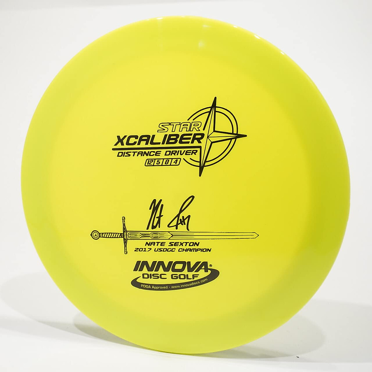 Innova Star XCaliber Nate Sexton Signature Disc Golf Distance Driver, Pick Weight/Color [Stamp & Exact Color May Vary] Green 167-169 Grams