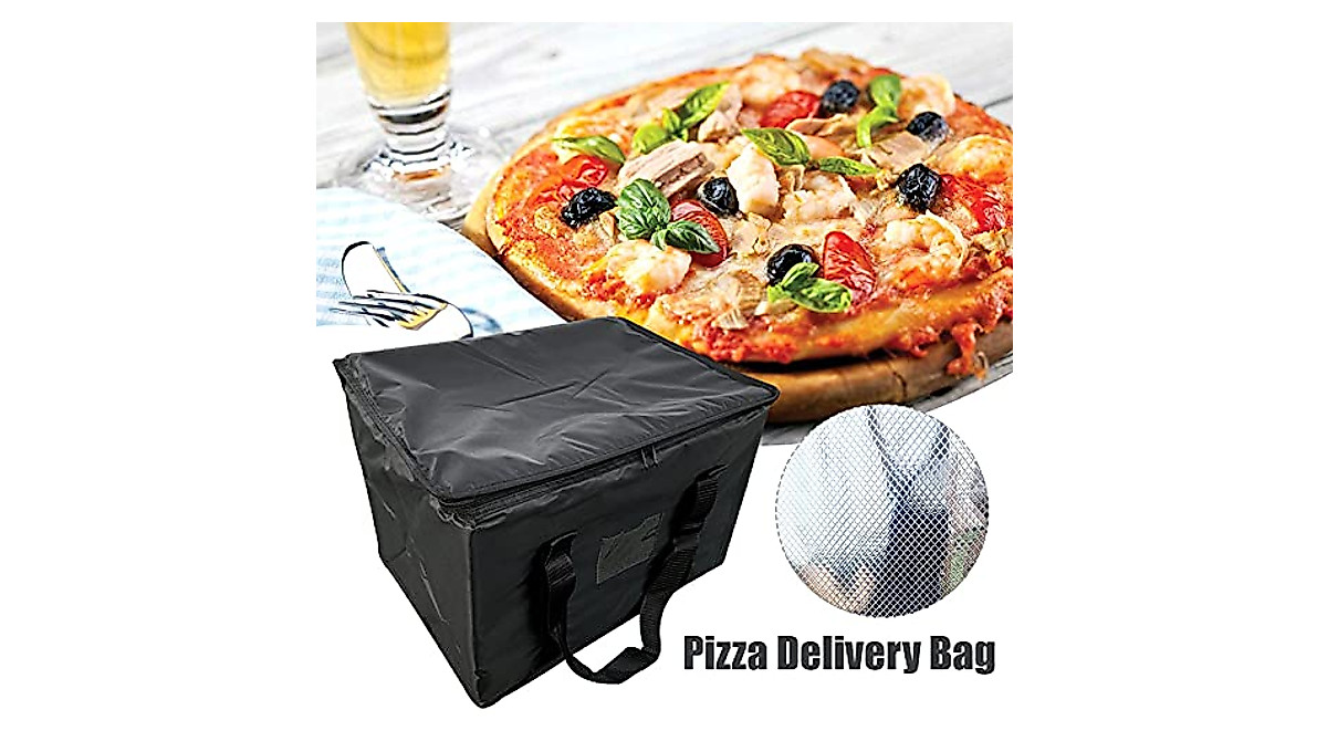 Insulated Oxford Cloth Pizza Delivery Bag - Versatile Use