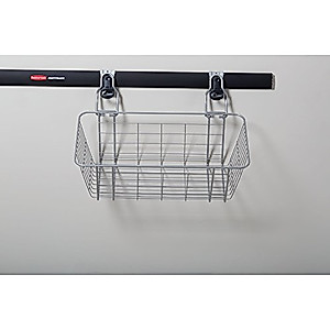Rubbermaid FastTrack Garage Storage Wire Mesh Basket, Garage Organization System, Easy Wall Mount for Gardening Tools, Kid's Toys, Dog Toy's Storage