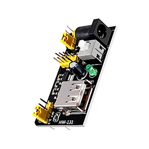 MELIFE 5pcs MB102 3.3V/5V Breadboard Power Supply Module for Board Breadboard