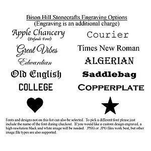 Custom Texas Black Slate Cutting Board, Serving Tray, or Cheese Board- Personalized with Laser Engraving