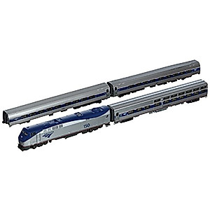 Kato USA Model Train Products P42, Amfleet and Viewliner Intercity Express Phase VI, 4-Unit Set