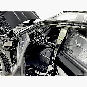 Highlander XSE AWD Hybrid 2021 Model Car 1/32 Scale Diecast Toy Cars Metal Alloy Die-cast Vehicles, Doors Open, Light Sound, Turning Wheel, Collection for Men, Kids Toys for Boys Gifts, Black