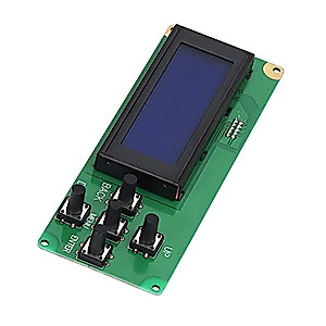 Eulbevoli LCD Display Board, White Character LCD Controller Module 2004 for Working