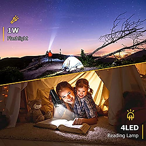 Zukakii 2000 Emergency Weather Radio, Portable Solar Hand Crank AM/FM Radio 4 Power Sources Battery Powered with LED Flashlight LCD Screen SOS Alarm Survival Bracelet for Outdoor Emergency