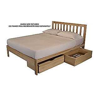 kd frames Charleston Platform Bed - Full