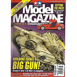 TAMIYA MODEL MAGAZINE INTERNATIONAL, APRIL, 2012 (BUILDING ISRAEL'S BIG GUN !