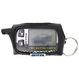 Scytek-Remote-Case - Scytek Alarms Remote Protector Faux-Leather Case for Pager Remote