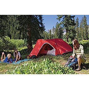 Coleman Hooligan Backpacking Tent , Red, 4-Person