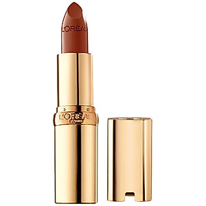 L’Oréal Paris Colour Riche Original Creamy, Hydrating Satin Lipstick with Argan Oil and Vitamin E, Cinnamon Toast , 1 Count